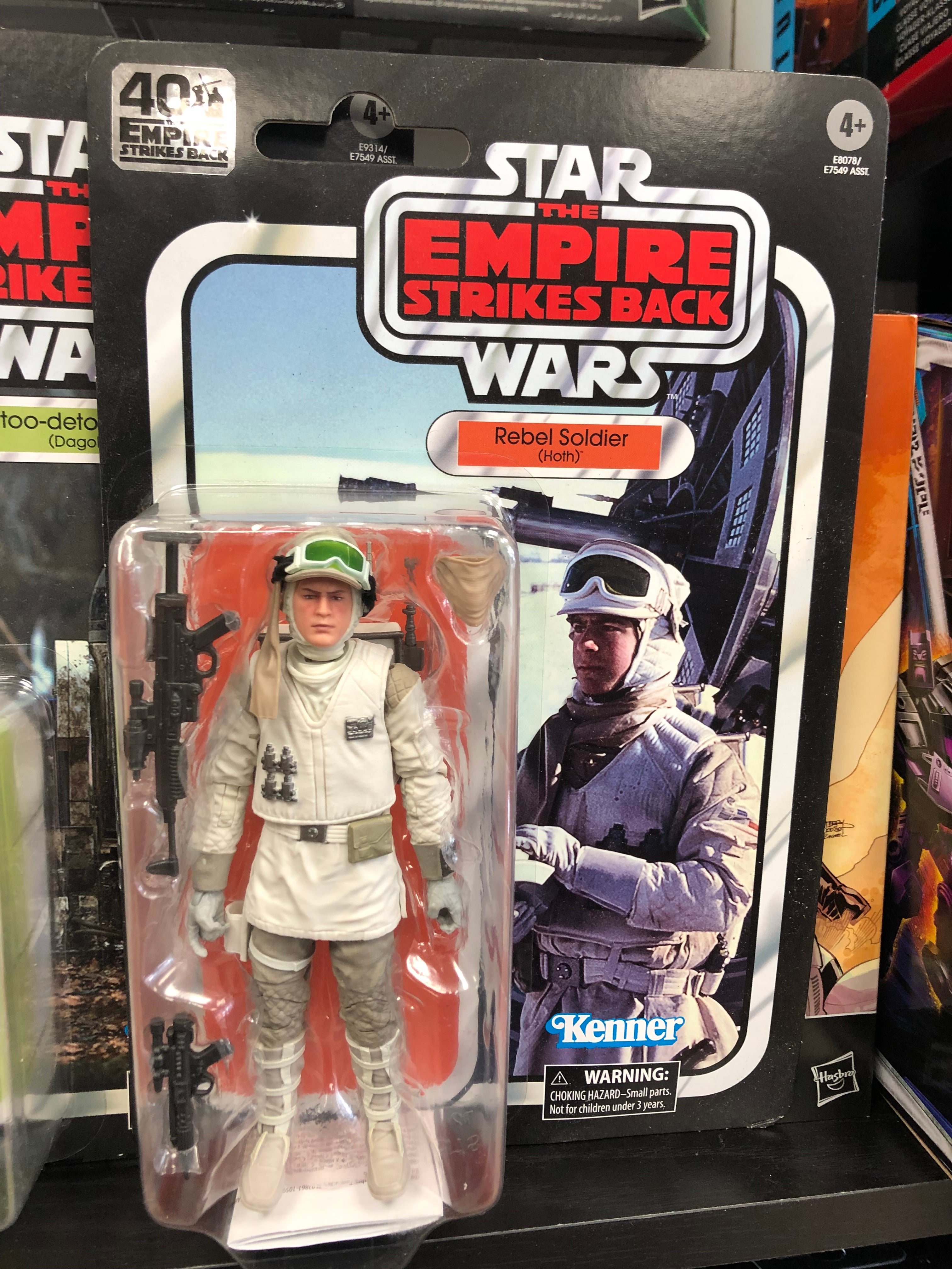 Star Wars The Black Series Rebel Soldier (Hoth) 6-Inch Toy Action ...