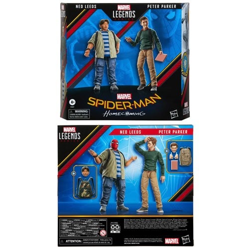Marvel Legends 6" Figures - Spider-Man Homecoming - Peter Parker And ...