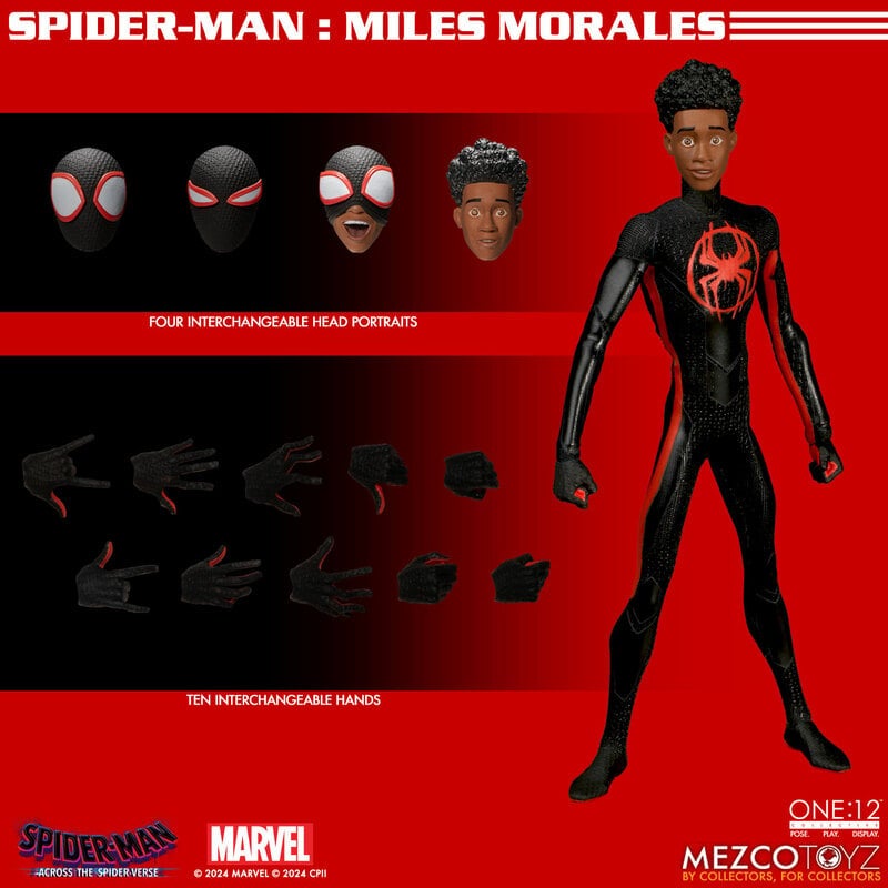 Spider-Man: Across the Spider-Verse Miles Morales One:12 Collective ...