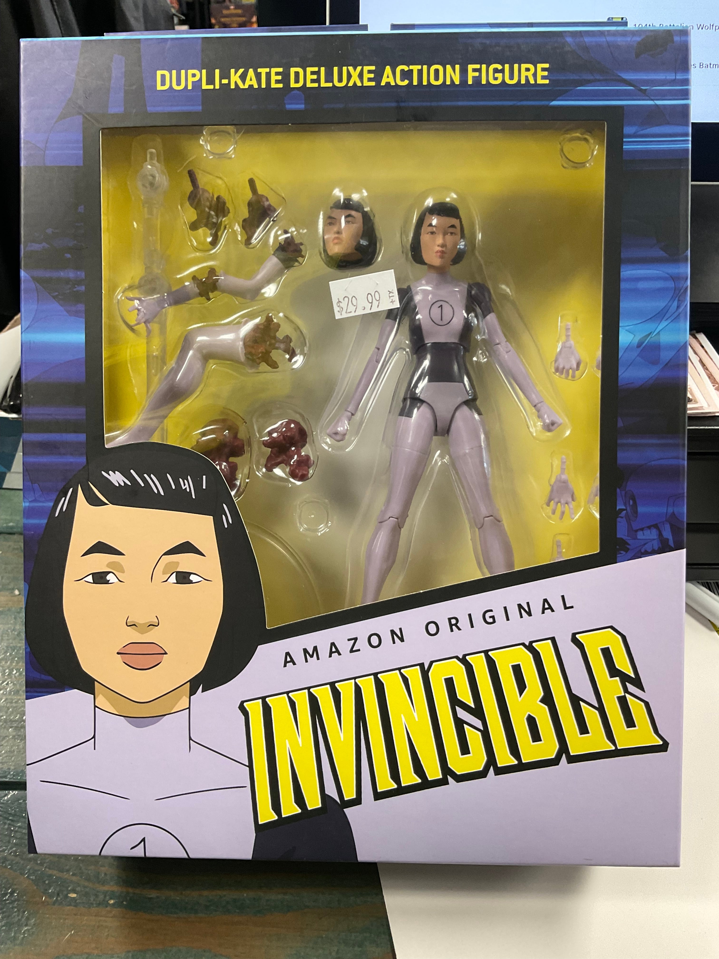 Invincible Dupli-Kate Series 3 Deluxe Action Figure | Batcave Treasures ...