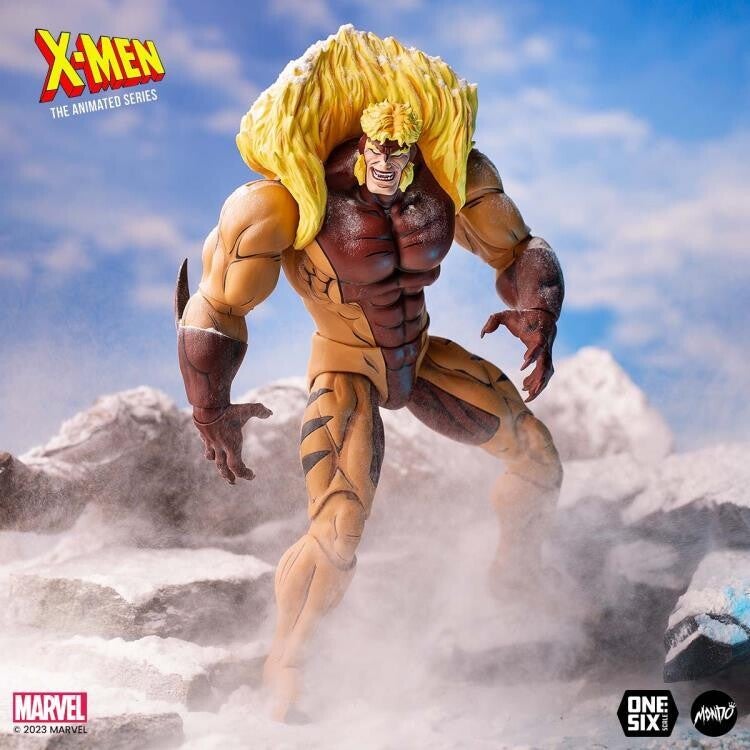 Mondo X-Men The Animated Series Figures - 1/6 Scale Sabretooth ...