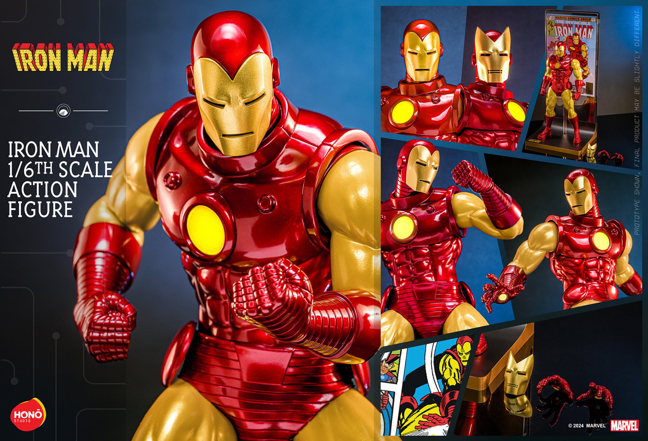 Iron Man Action Figure Hono 1/6 scale action figure PRESALE Date Jan ...