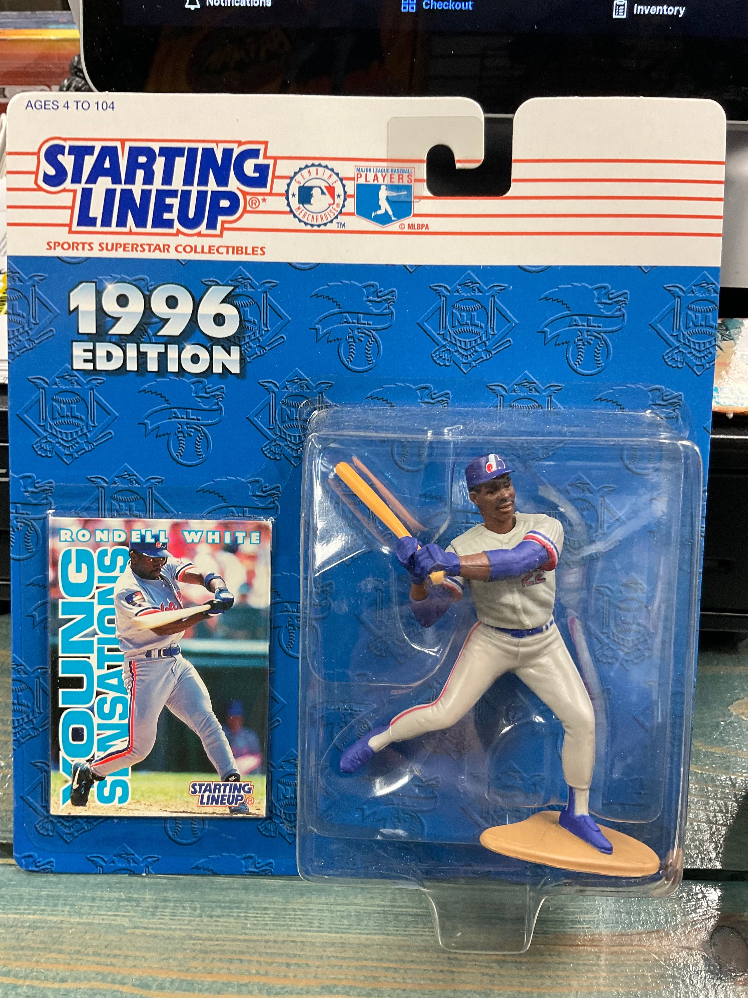 1996 Rondell White MLB Starting Lineup Figure | Batcave Treasures and Toys