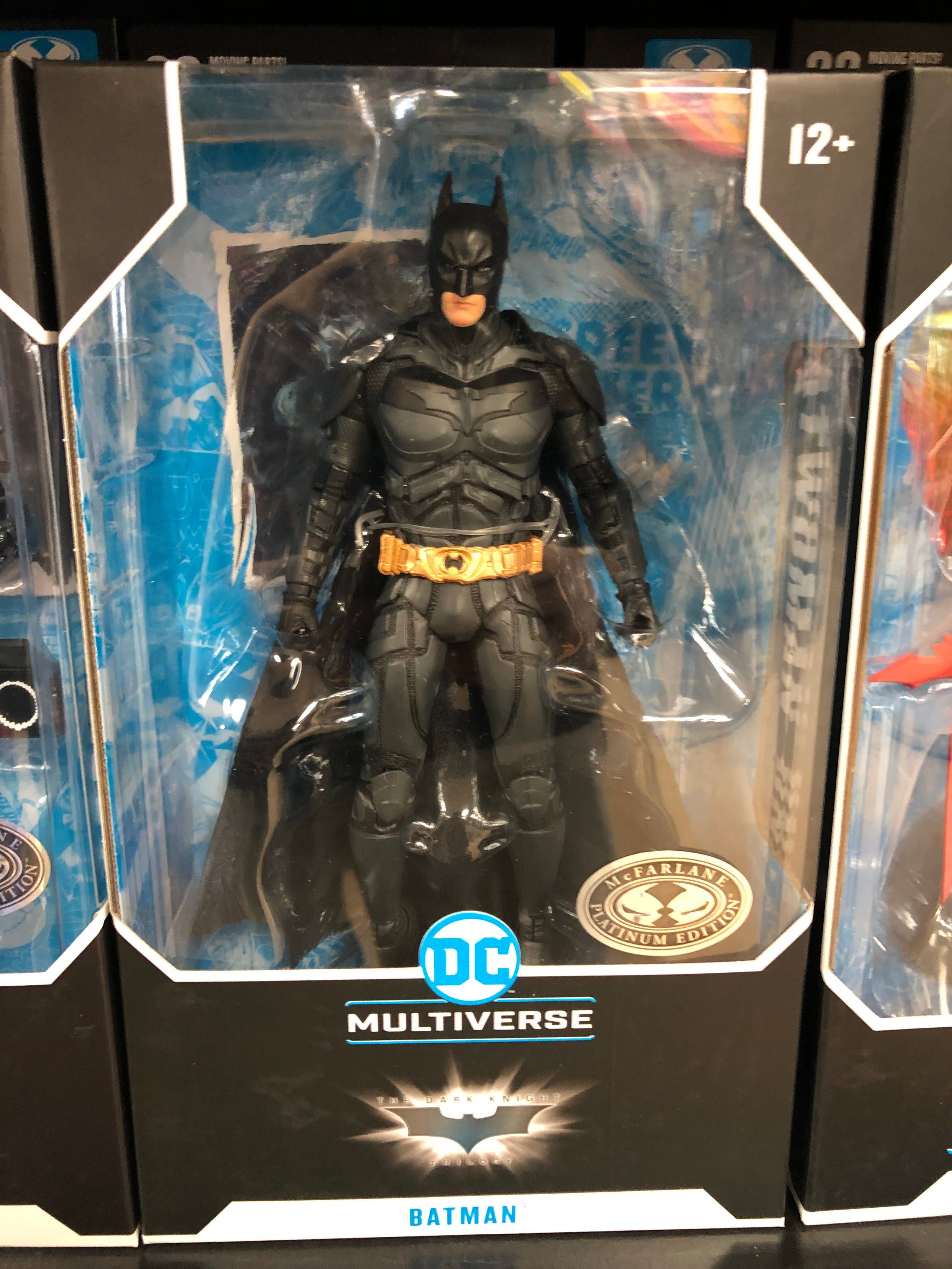 The Dark Knight DC Multiverse Batman (Sky Dive) Platinum (Chase) Action ...
