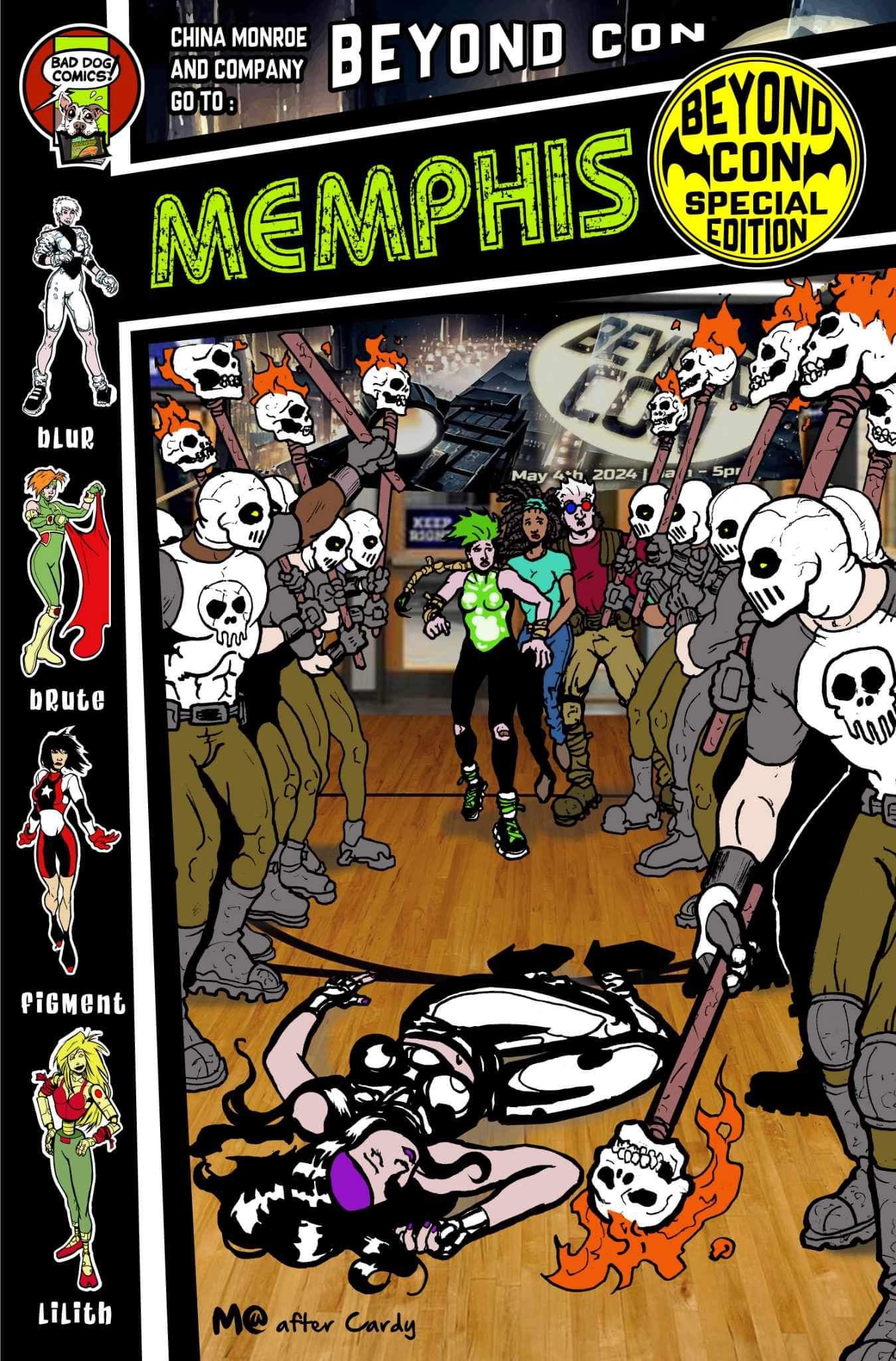 Memphis goes to Beyond Con 2024! | Batcave Treasures and Toys