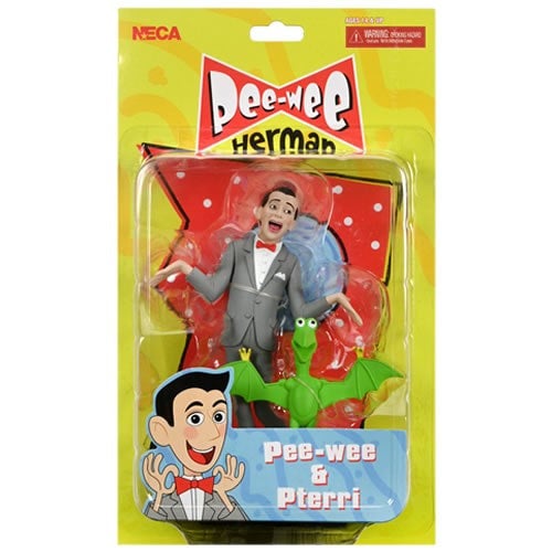 Pee-Wee's Playhouse Toony Classics Pee-Wee Herman 6-inch Scale Action ...