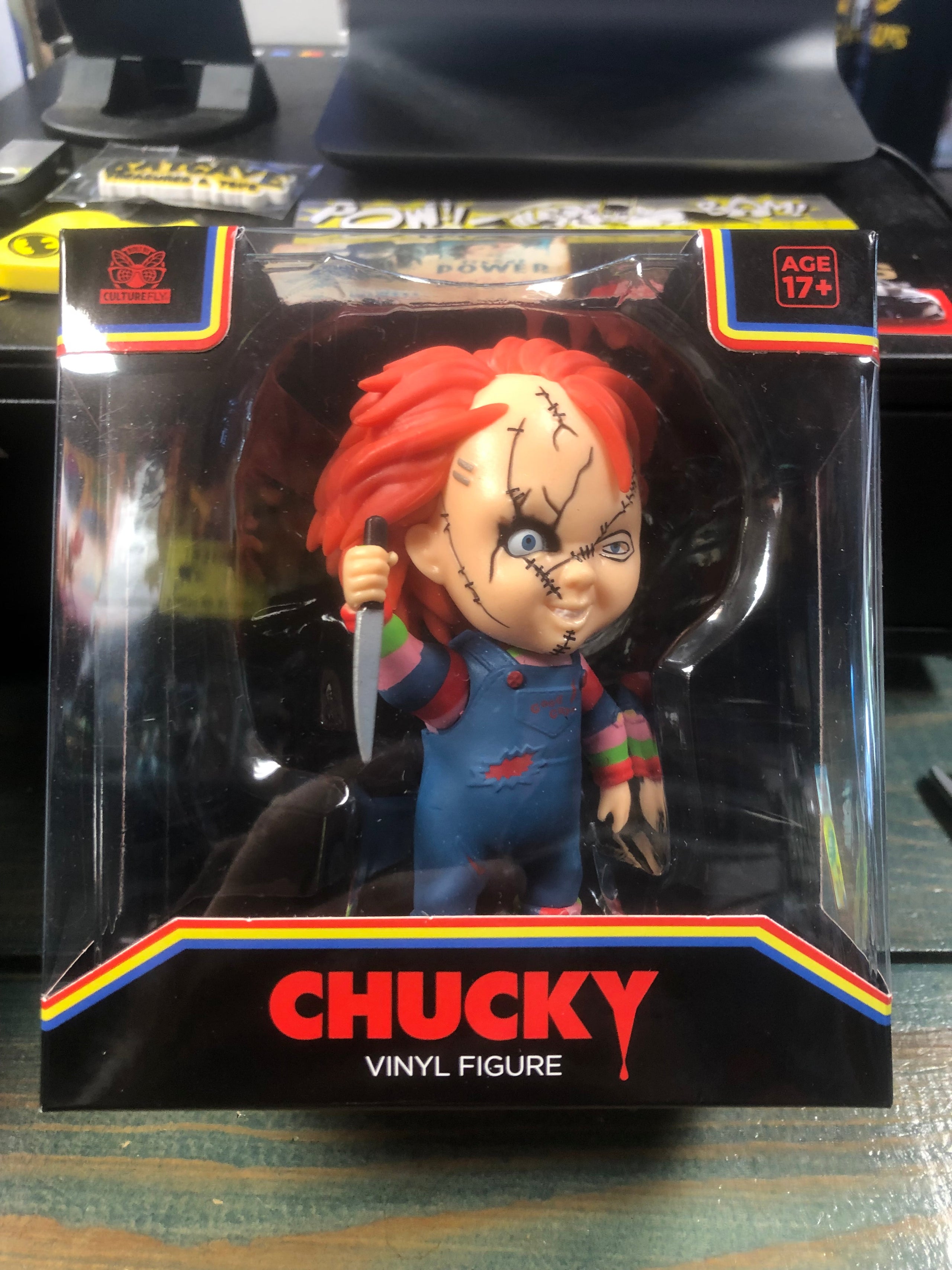 Chucky Doll Vinyl Figure Chucky Good-Guy Culturefly Halloween 4.5in ...