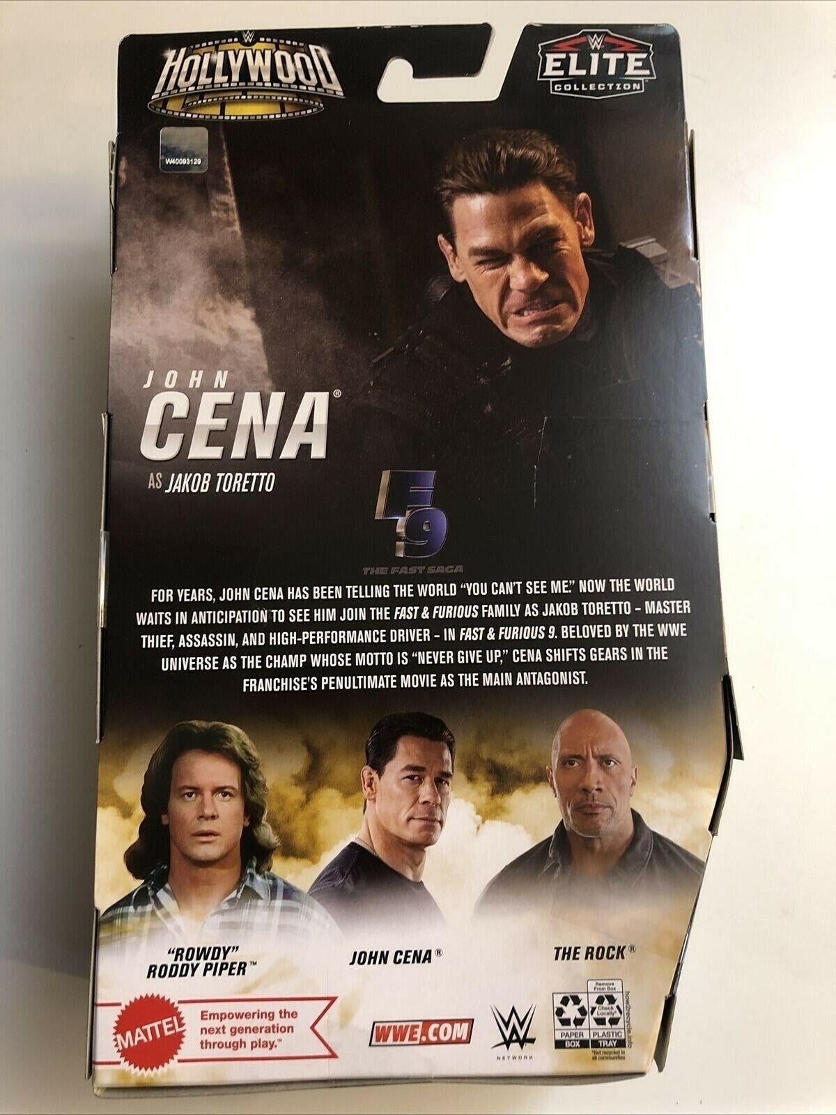 WWE John Cena As Jakob Toretto Hollywood Elite Collection Action Figure ... WWE John Cena As Jakob Toretto Hollywood Elite Collection Action Figure ...