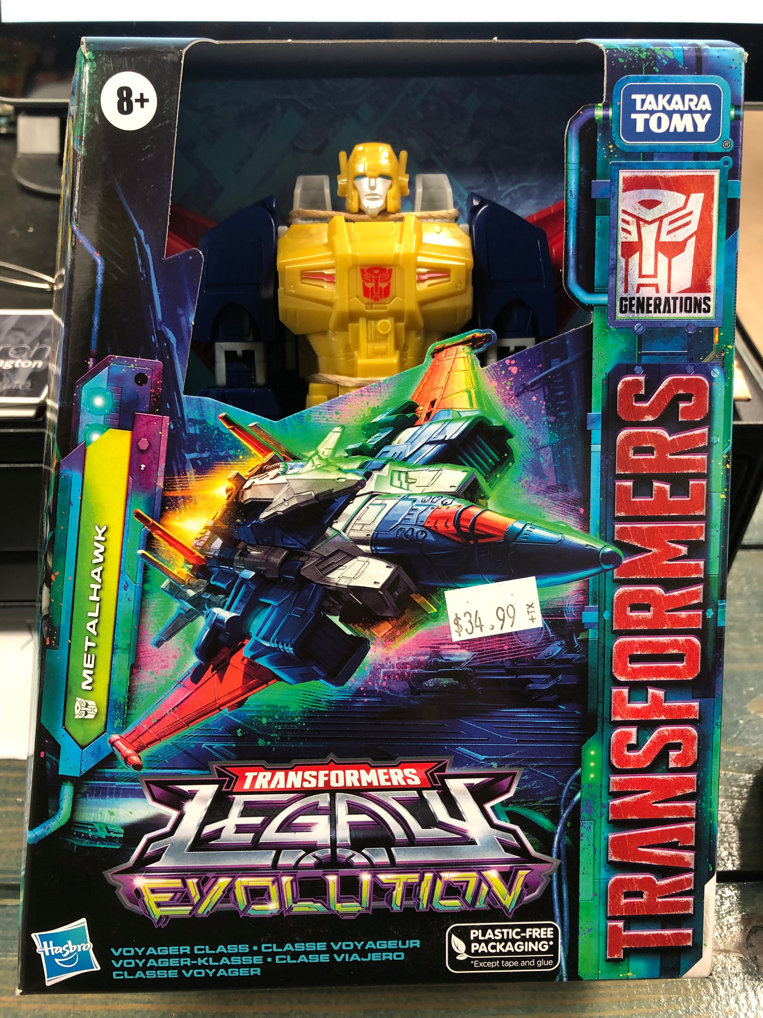 Transformers Legacy Evolution Metalhawk Action Figure | Batcave ...