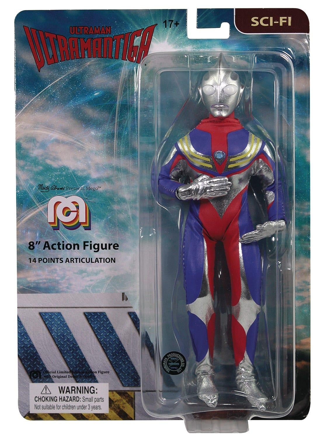 Ultraman Ultramantiga Mego 8 action Figure | Batcave Treasures and Toys