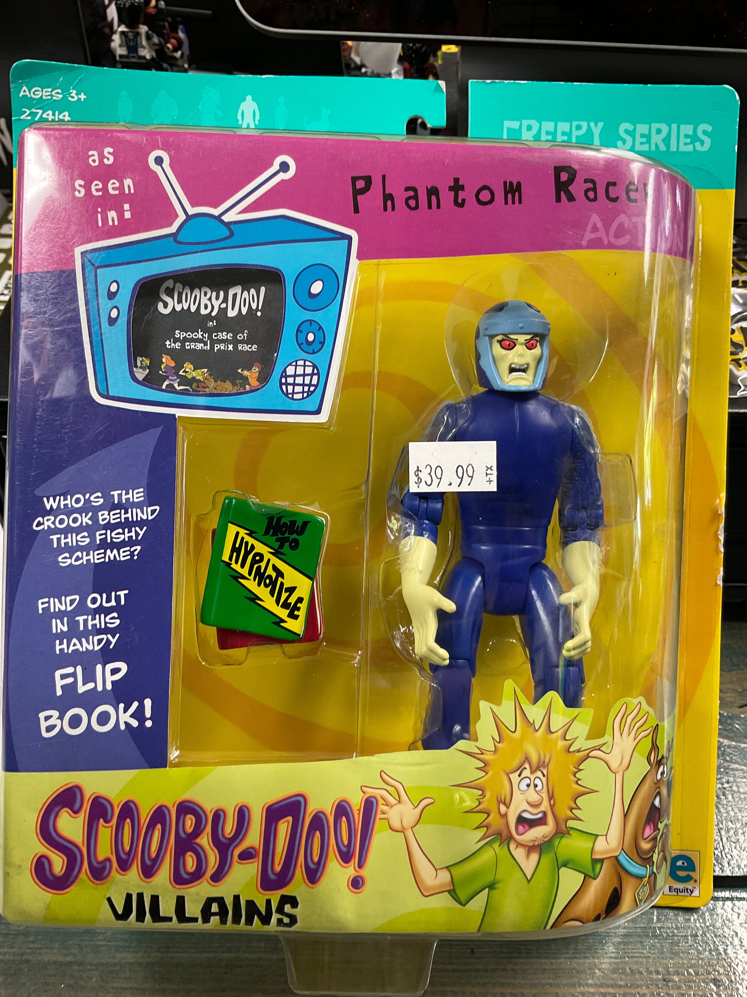 Phantom Racer Action Figure Scooby-Doo Villains Creepy Series | Batcave ...