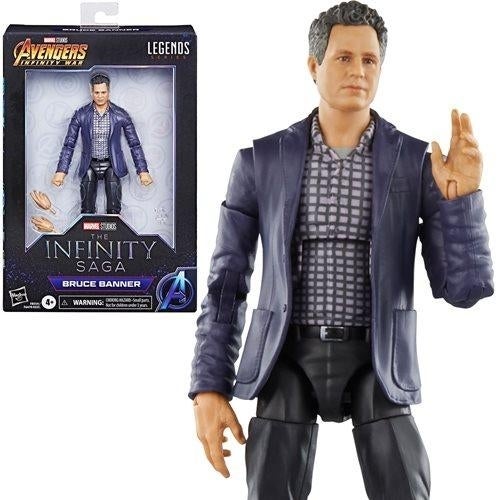 Avengers: Infinity War Marvel Legends Bruce Banner 6-Inch Action Figure ...